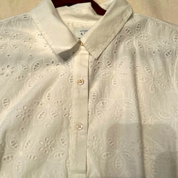 crown & ivy | Dresses | Crown And Ivy Eyelet Dress | Poshmark